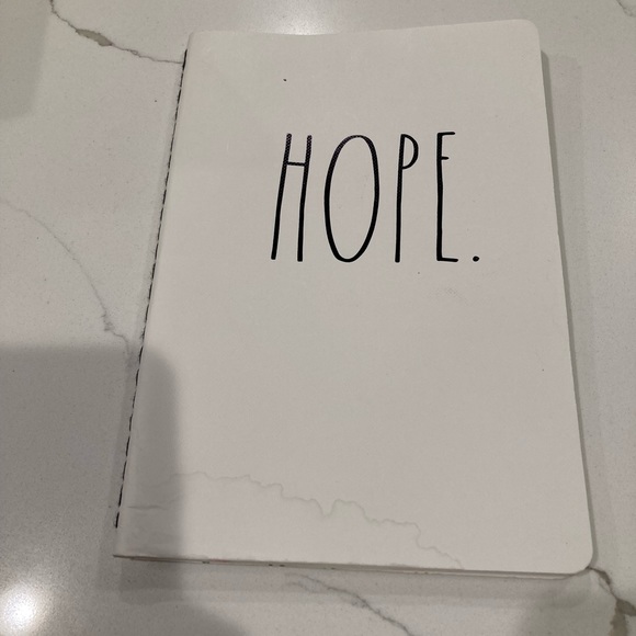 Rae Dunn | Office | Rae Dunn Hope Notebook Journal Paper 8 Pages White ...